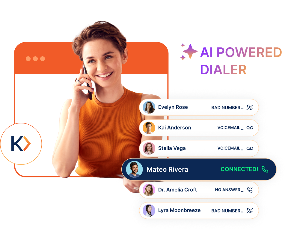 Why Koncert – Ultra-Low Latency AI Dialer for B2B Sales